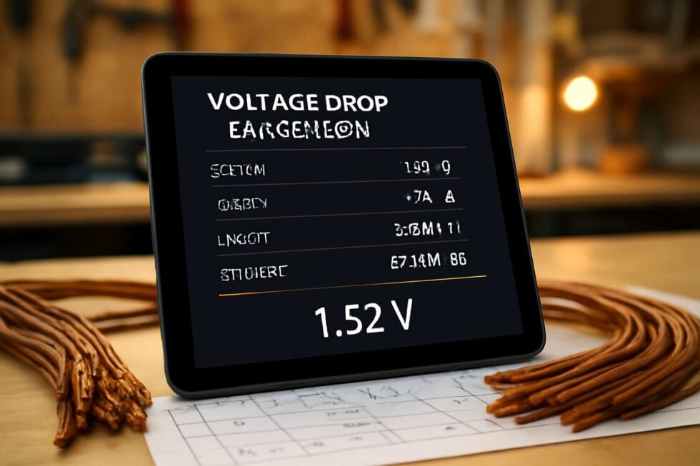Master your wiring with the electrical cable voltage drop calculator ...